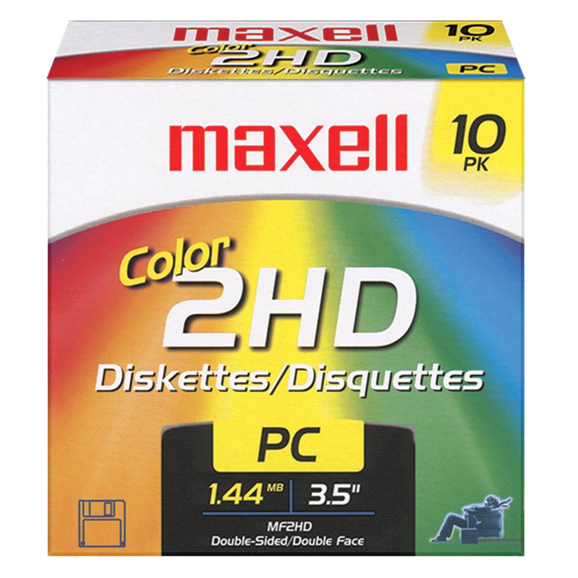 Mua Maxell 3.5 1.44MB IBM MF2HD High Density Preformatted Disk (10-Pack ...