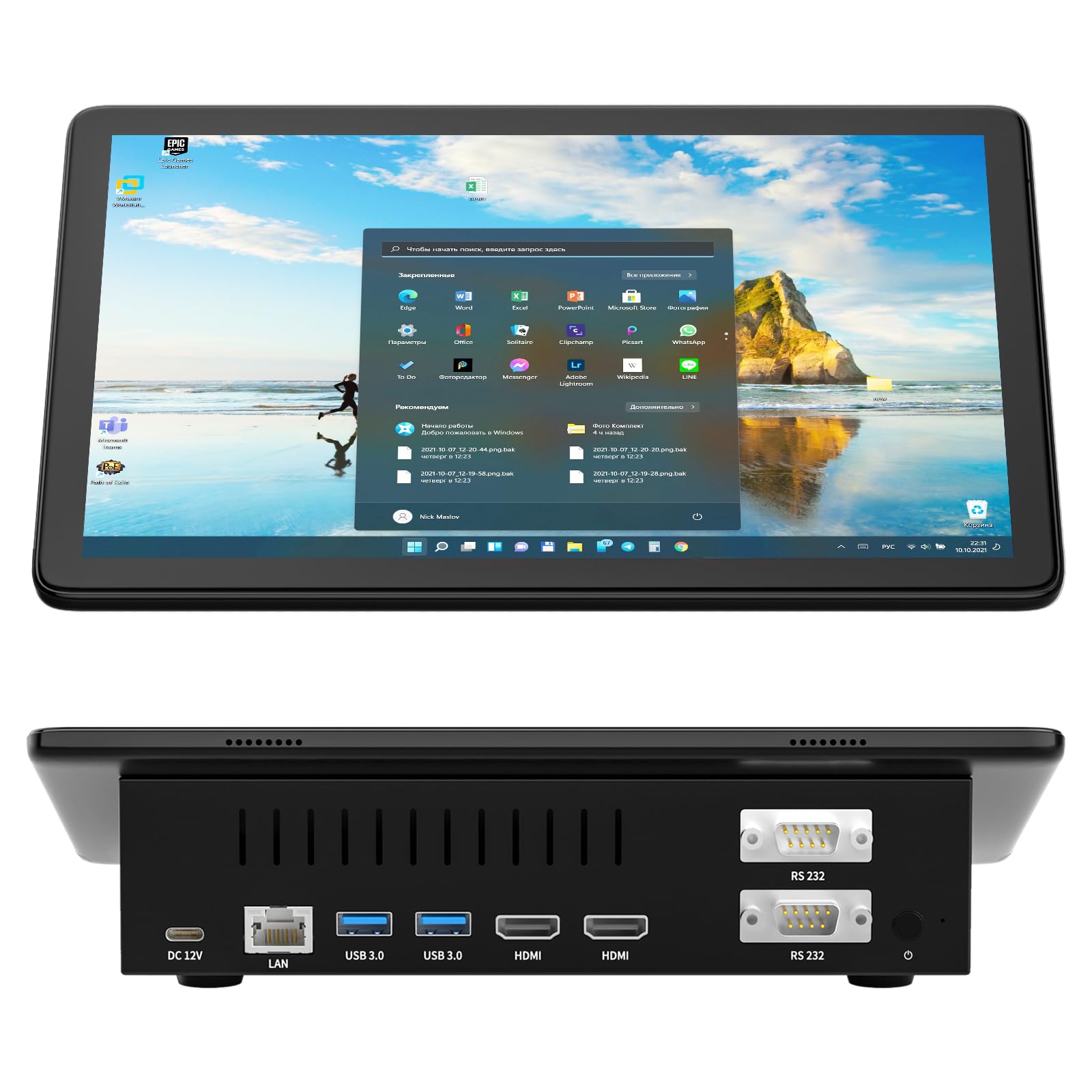 Mua GAOLA-F10 10.1 Inch Mini PC with 128 GB Storage | Intel Celeron ...
