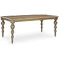 Amazon.com - Signature Design by Ashley Rybergston Casual Dining Table with 4 Legs, Light Brown ...