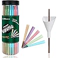 UBUNG Rainbow Cones 100 Pcs, King Size Colorful Pre Rolled Cones with ...