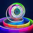 Amazon.com: HAMRVL COB RGB LED Strip Light,FCOB WS2811 12V Programmable ...