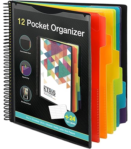 30 Pocket Foolscap Folder Grafoplas 30-Pocket Foolscap Folder - Green ...