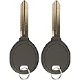 Amazon.com: KeylessOption Transponder Chip Uncut Ignition Key Blank ...