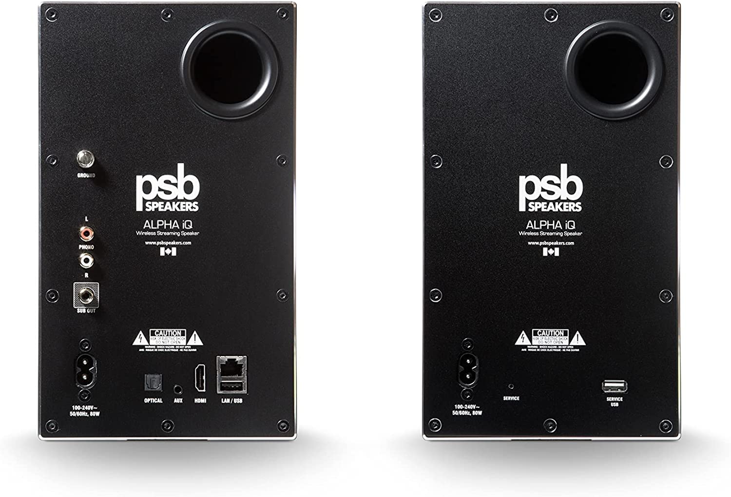 Mua PSB Alpha iQ Streaming Powered Speakers with BluOS (Black) trên ...