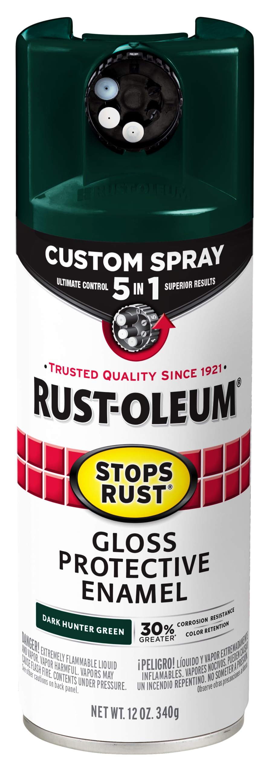 Mua Rust-Oleum 376902 Stops Rust Custom Spray 5-in-1 Spray Paint, 12 oz ...