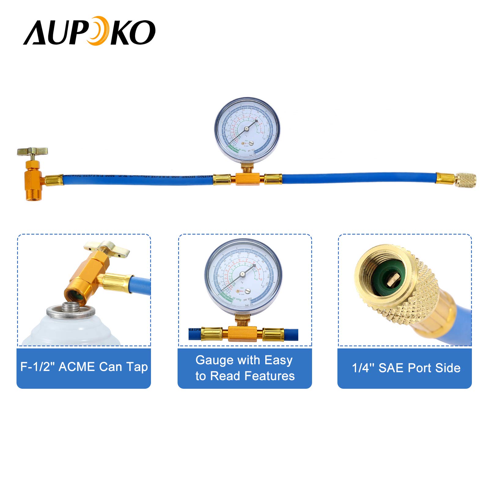 Mua Aupoko AC Oil Injector Tool Kit, R134A Oil Injector with Low Side ...