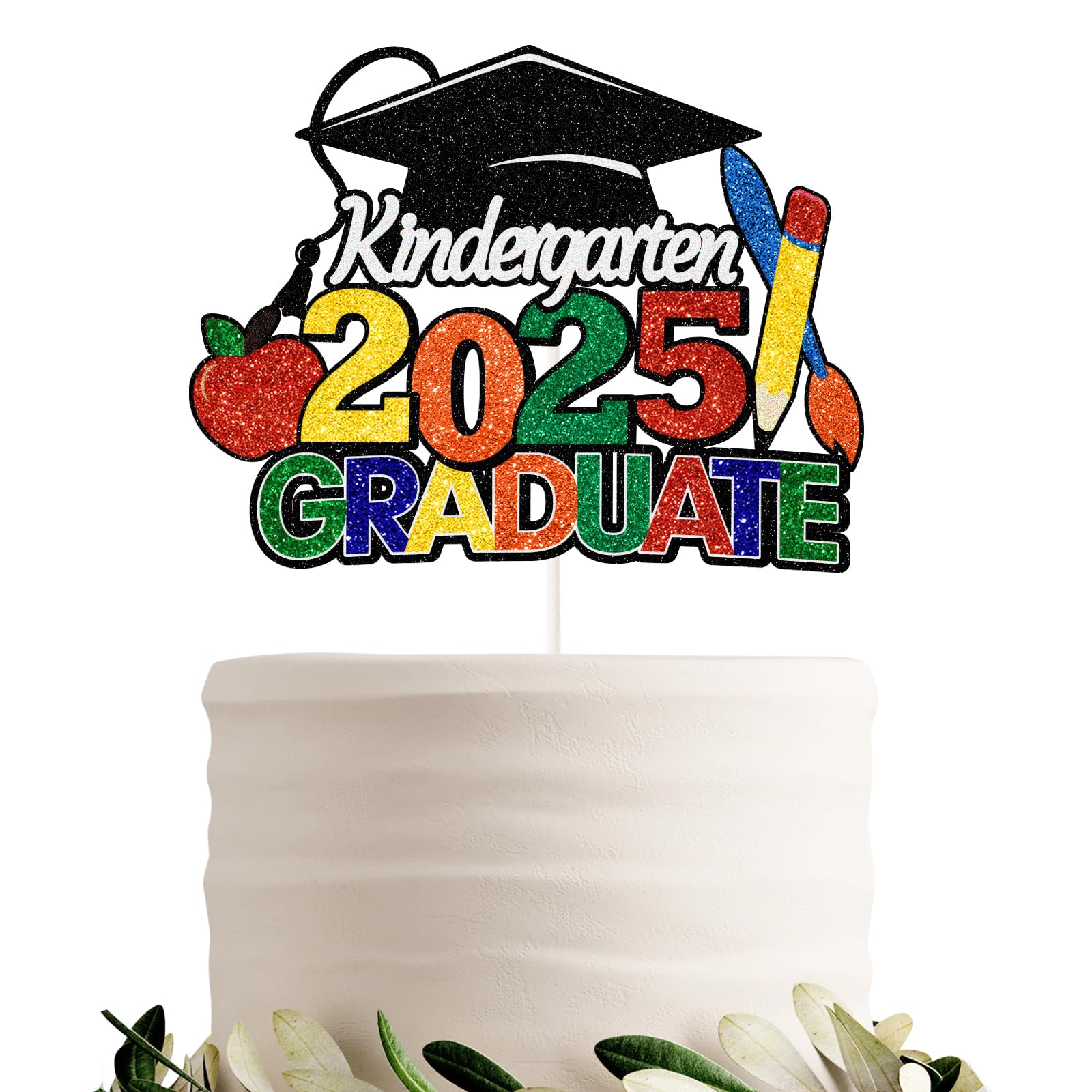 Kindergarten 2025 Graduate Cake Topper Class of 2025 Kindergarten ...