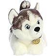 Amazon.com: Aurora® Adorable Miyoni® Tots Siberian Husky Pup Stuffed ...