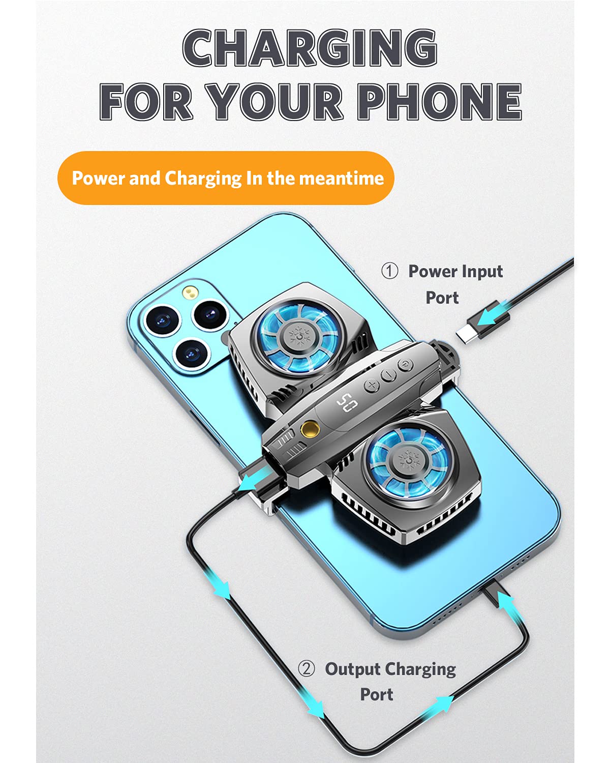 Mua Joebely Semiconductor Phone Cooler, Phone Cooling Case with ...