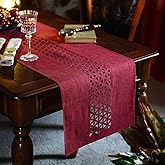 Amazon.com: ARTABLE Rectangle Table Runners Fabric Home Garden Table ...