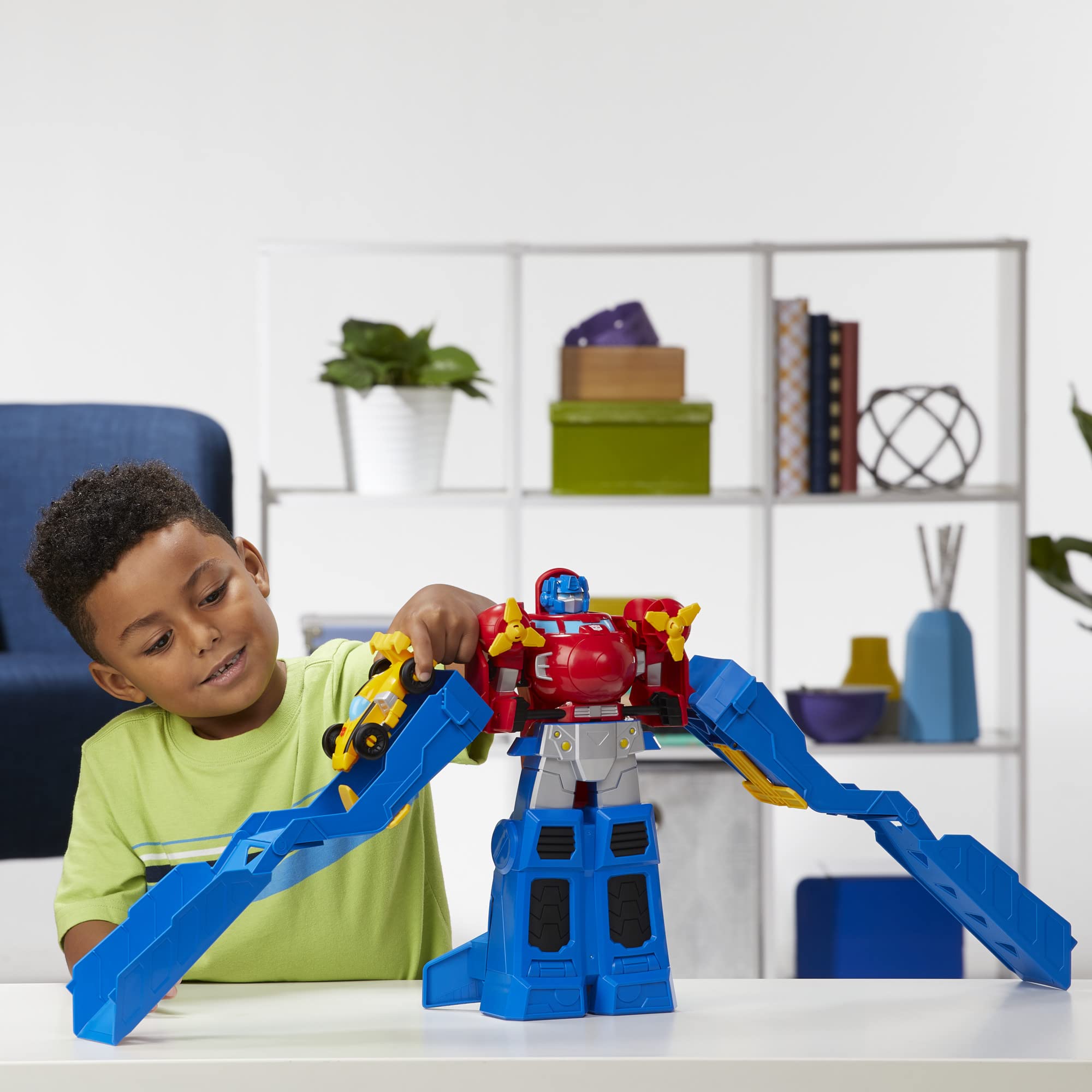 Mua Transformers Optimus Prime Jumbo Jet Wing Racer Playset with 4.5 ...