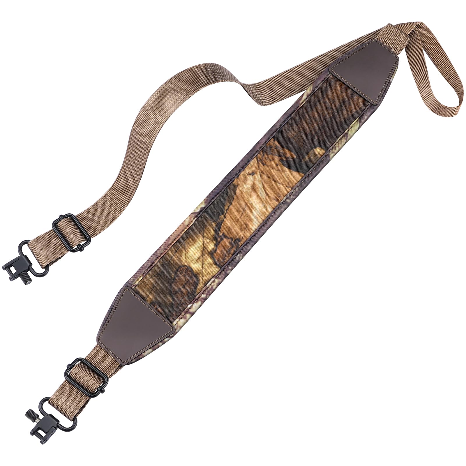 CVLIFE Two Point Sling Rifle Sling with Wide Neoprene Padded, Padded ...