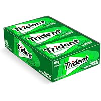 Chiclete Menta Verde Trident Com 21 Unidades | Amazon.com.br