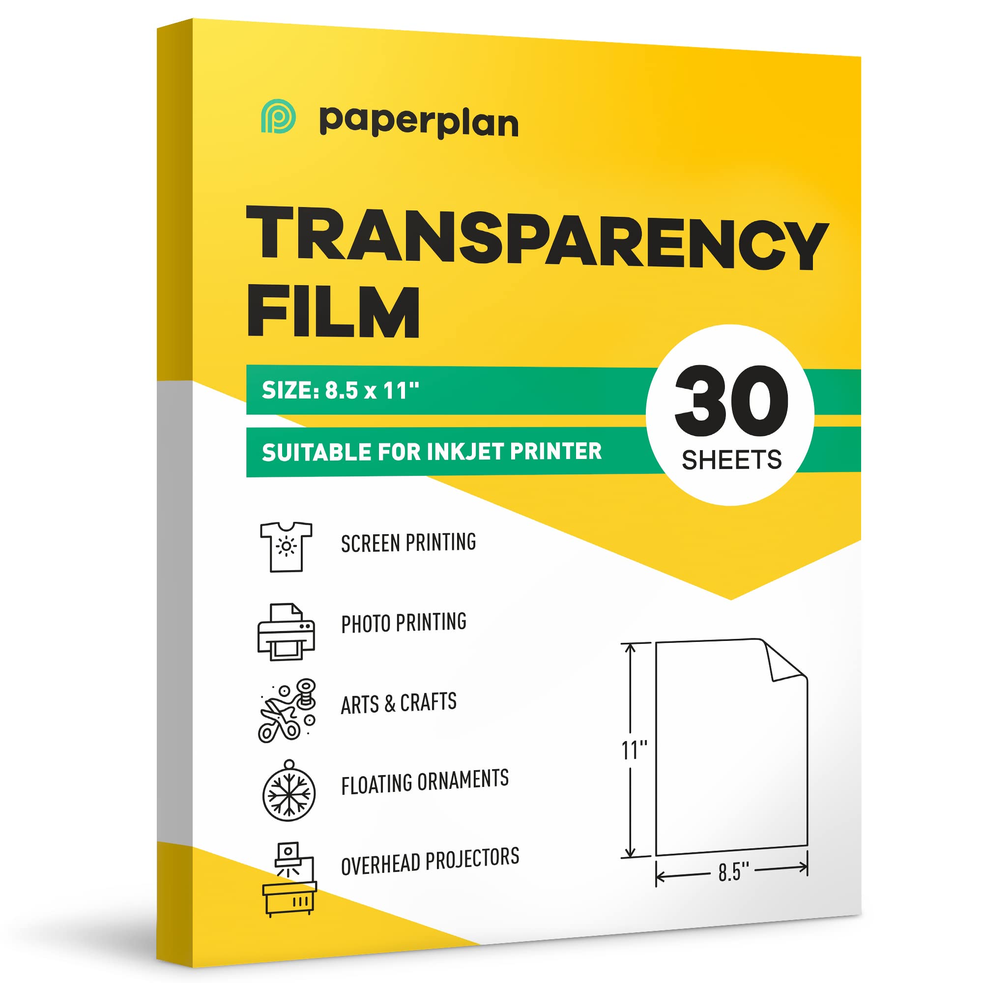 Mua Transparency Sheets - Transparency Paper for Inkjet Printer (30 ...