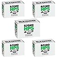 Amazon.com : Ritz Camera Pack of 5 Ilford 1574577 HP5 Plus, Black and White Print Film, 35 mm ...