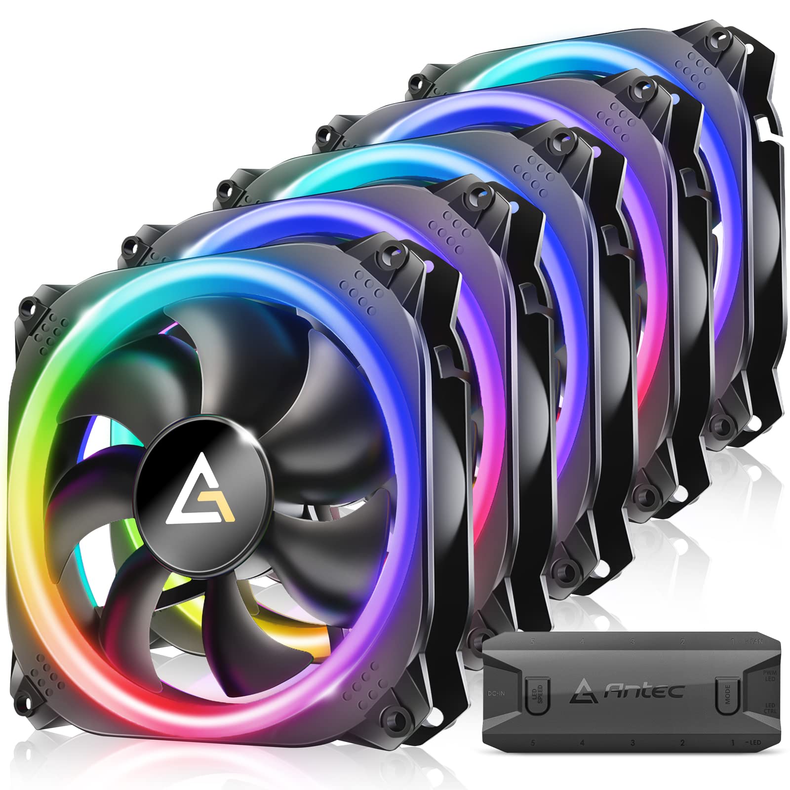 Mua RGB Fans, PC Fans 120mm RGB Fans, 5V-3PIN Addressable RGB Fans ...