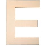 Amazon.com: 12 Inch Wooden Letter R, 1/4 Inch Thick Large Unfinished ...