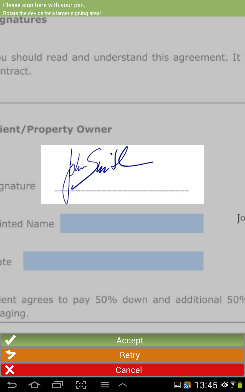 SIGNificant Signature Capture:Amazon.es:Appstore for Android