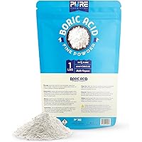 Boric Acid - 99.9% Pure Fine Powder | Multi-Purpose, Household, Kitchen ...