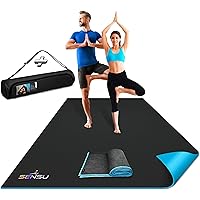 Gorilla Mats Premium Large Exercise Mat – 7' x 5' x 6mm Ultra Durable ...