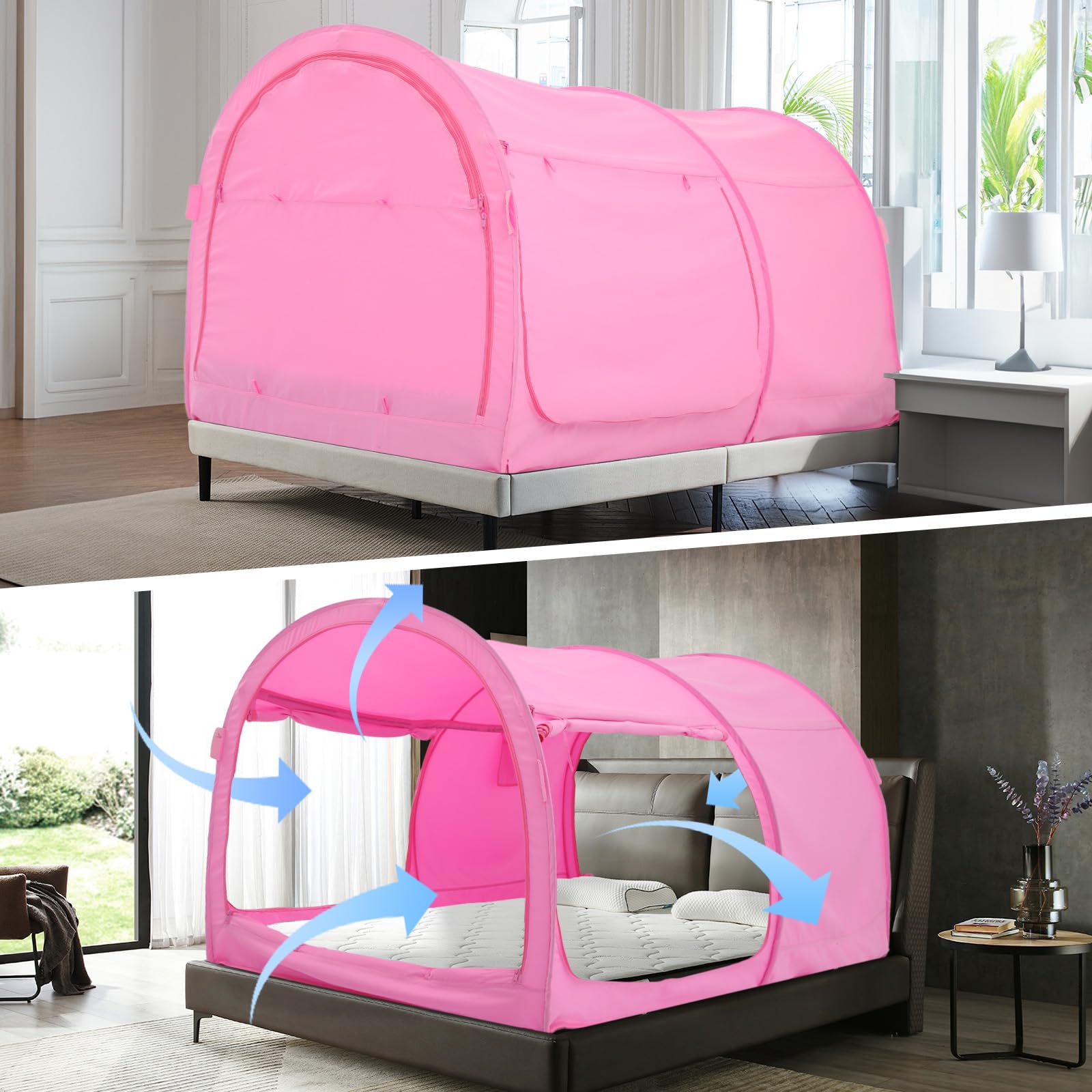 Alvantor Bed Canopy Bed Tents Dream Privacy Sleeping Tents Indoor Pop ...