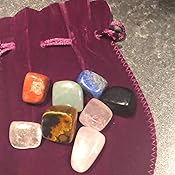 Natural Healing Crystal Chakra Stones for Crystal Therapy, Chakra ...