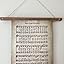 Amazon.com: Tenugui Tapestry Natural Color Wood Hanger Made in Japan ...