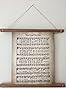 Amazon.com: Tenugui Tapestry Wooden Wall Hanger Made in Japan (Natural ...