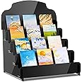 Amazon.com: Menkxi 4 Tier Acrylic Greeting Card Display Stand Portable ...