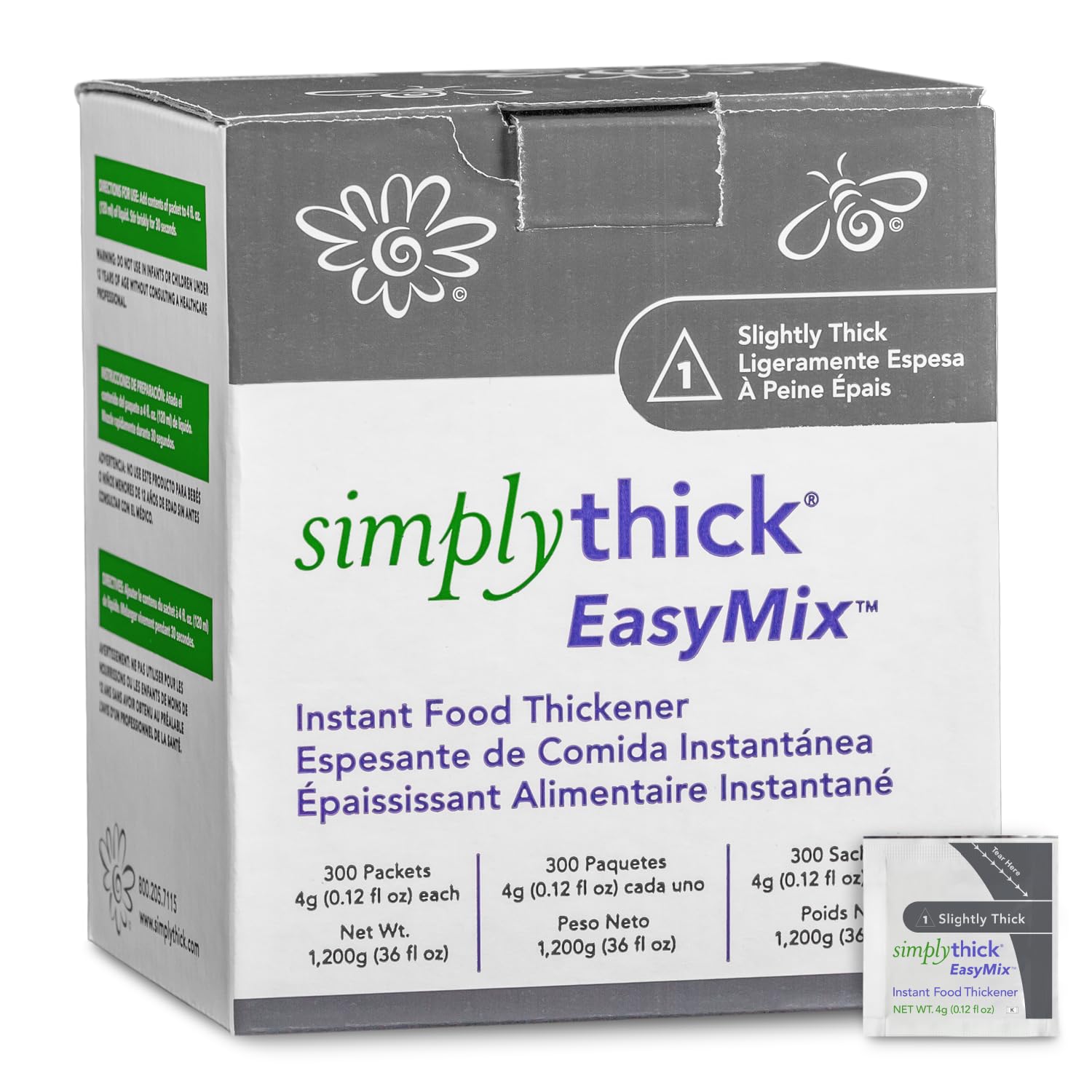 Mua SimplyThick EasyMix | 300 Count of 4g Individual Packets | Gel ...