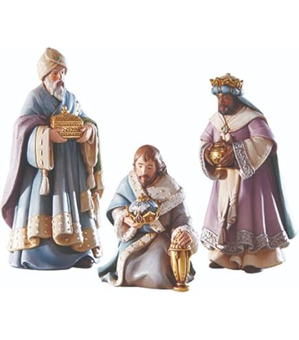78289 Large Stacked Sphere 3 Reyes Magos Three Wise Men Nativity Scene ...