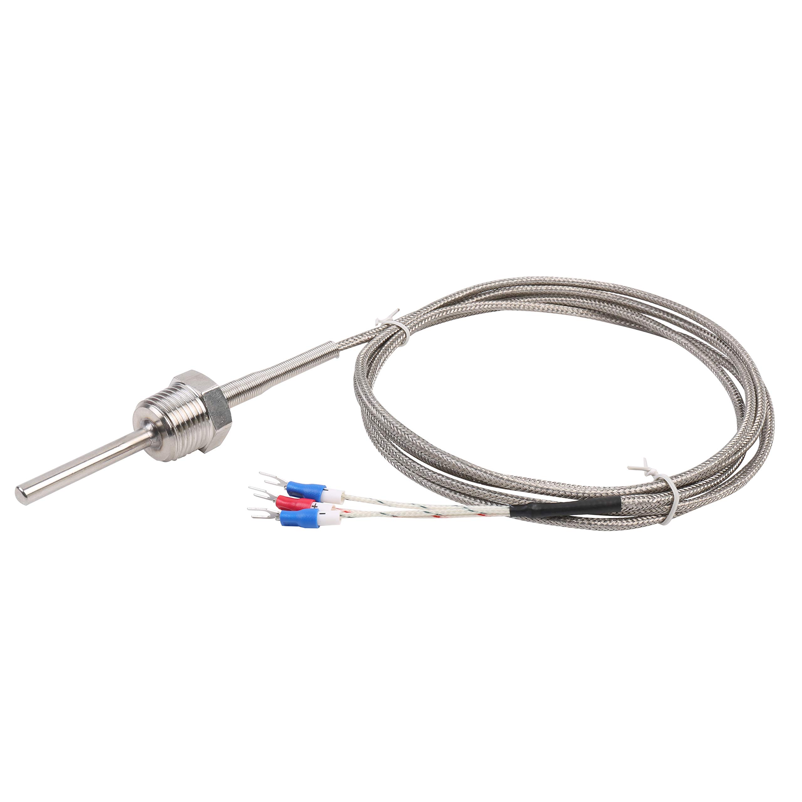 Mua Waterproof RTD PT100 Temperature Sensor - Jaybva Thermistor Probe ...