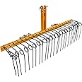 Amazon.com : GarveeTech 60 Inches Pine Straw Rake, 3 Point Hitch ...