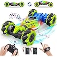 Amazon.com: Dysaim Gesture RC Car 4WD 2.4GHz Hand Gesture Sensing Remote Control RC Stunt Car ...