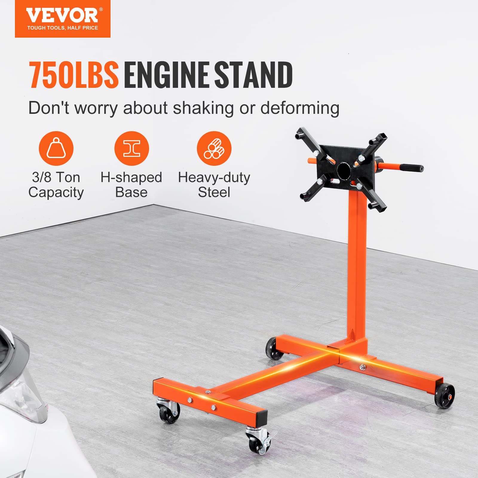 Mua VEVOR Engine Stand, 3/8 Ton (750 LBS) Capacity Engine Motor Stand ...