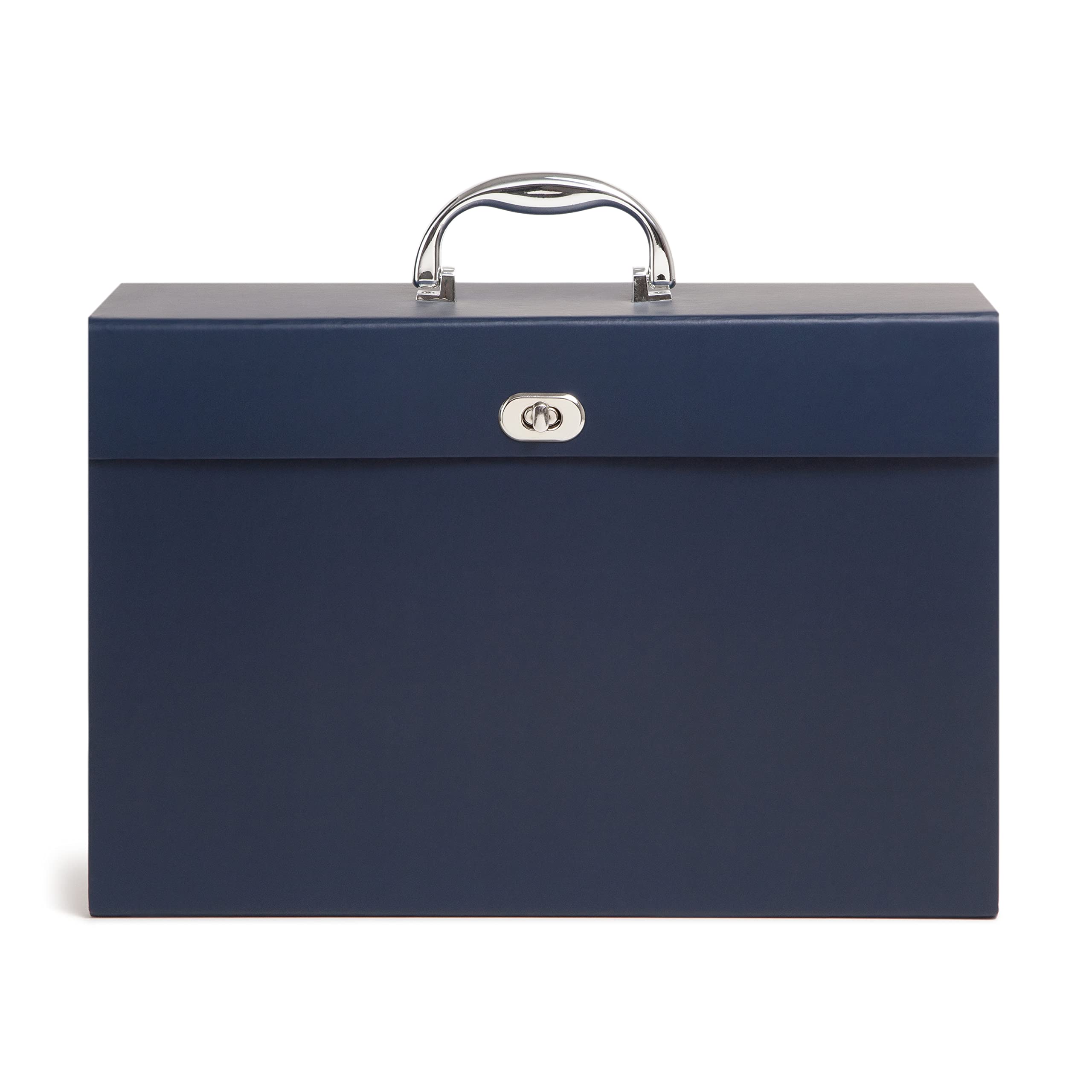 U Brands Navy Arid Ivy 19 Pocket Expandable File Folder, Letter Size ...