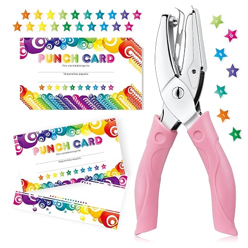 100 Pieces Punch Cards, Incentive Loyalty Reward Card Student Awards ...