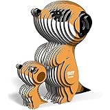 Amazon.com: EUGY 072 Red Fox Eco-Friendly 3D Paper Puzzle [New Seal] : Toys & Games