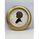 Amazon.com - CUT ARTS Inc Round Black 6" Picture Frame