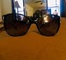Amazon.com: Prada PR01OS Sunglasses-Gray Gradient lens Black (1AB3M1 ...
