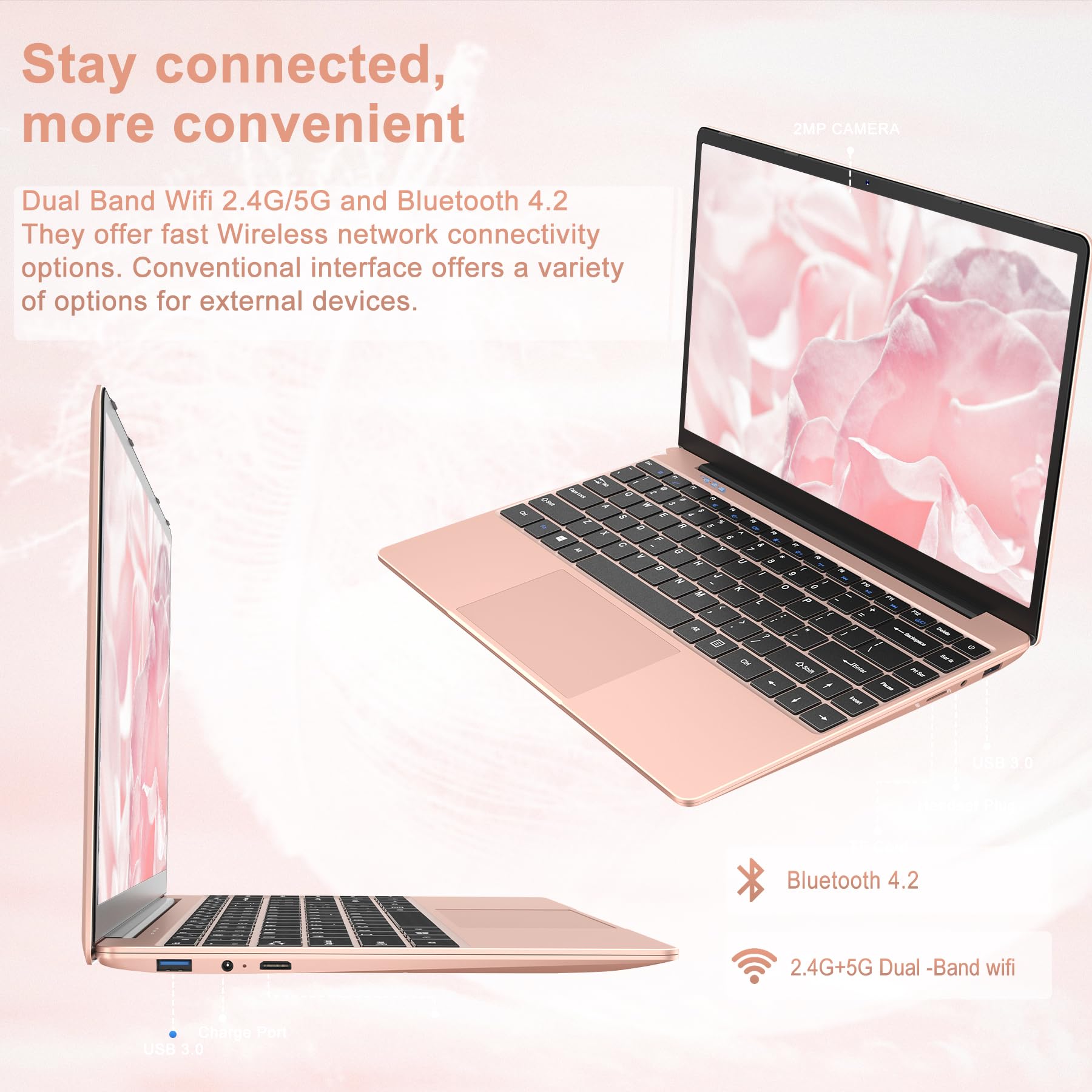 Mua WOZIFAN 14" Traditional Laptops 6GB LPDDR4 256GB SSD Support 1TB ...