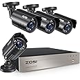 Amazon.com : ZOSI 8CH 3K Lite Home Security Camera System Outdoor Indoor,AI Human/Vehicle ...