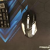 Amazon.com: LENRUE Wired Gaming Mouse with LED Optical, 4 DPI ...