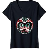 Amazon.com: Alaska Native American Art Tlingit Eagle Tribal Bear Clan T ...