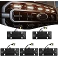 Amazon.com: GEEGEETOP Smoekd 5PCS Grille White Lights LED Front Grille Makers Lamp Accessories ...