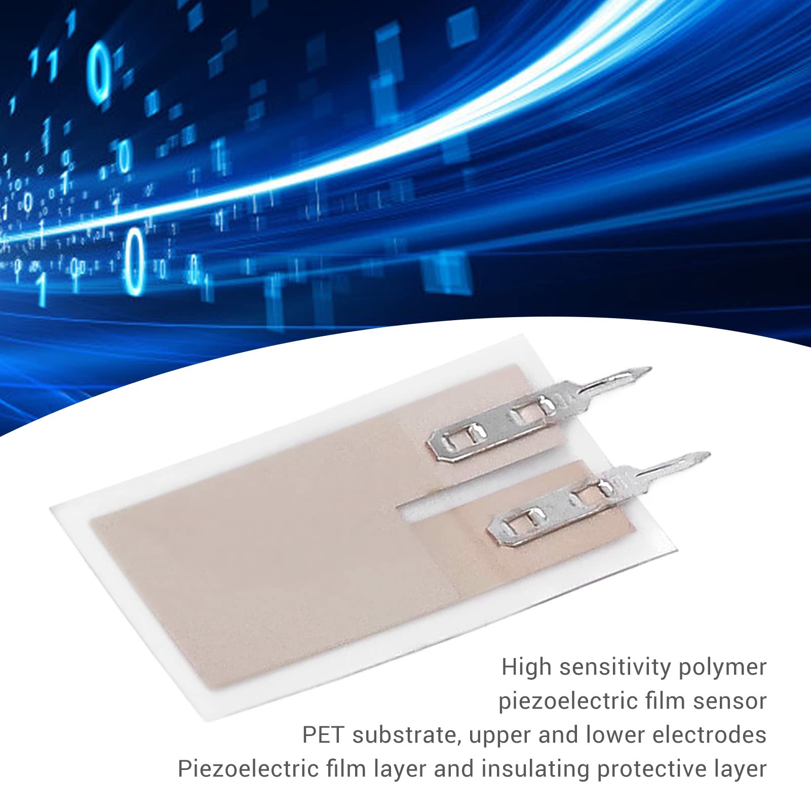 Mua Flexible Piezoelectric Film Sensor High Sensitive Polymer PVDF ...