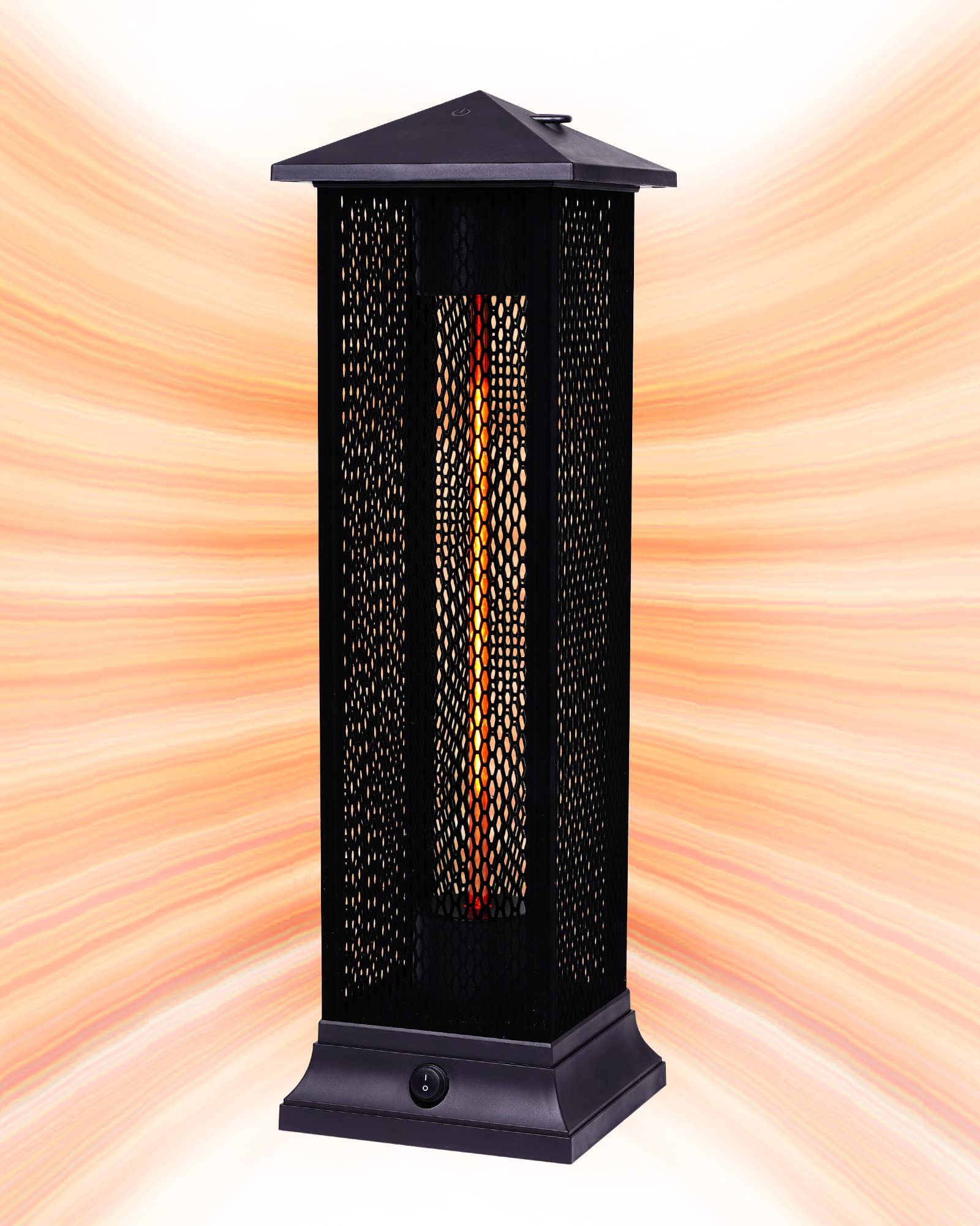 Star Patio Electric Patio Heater, Freestanding Outdoor Heater, 1500W ...
