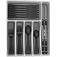 Amazon.com: Black Silverware Set, Umite Chef 49-Piece Flatware Set with ...