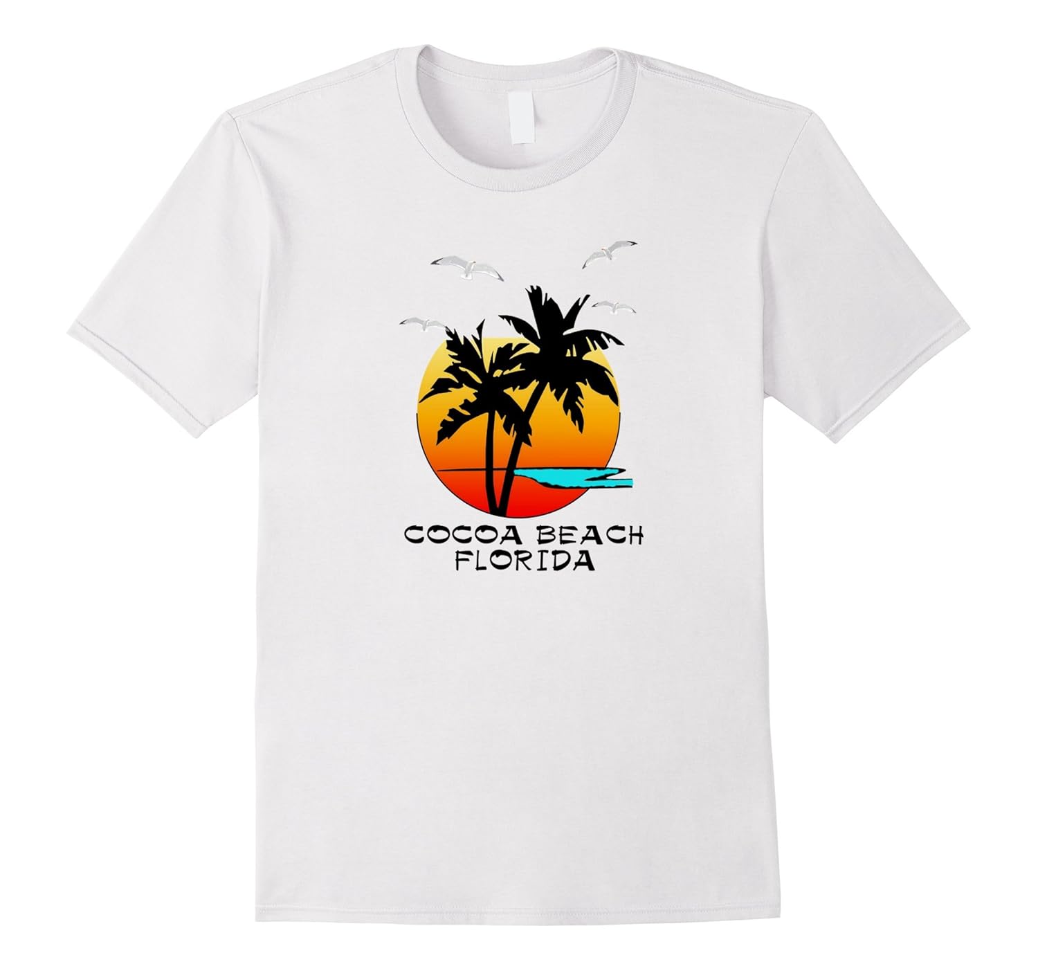 COCOA BEACH FLORIDA, DESTINATION GIFT T-SHIRT-CL – Colamaga