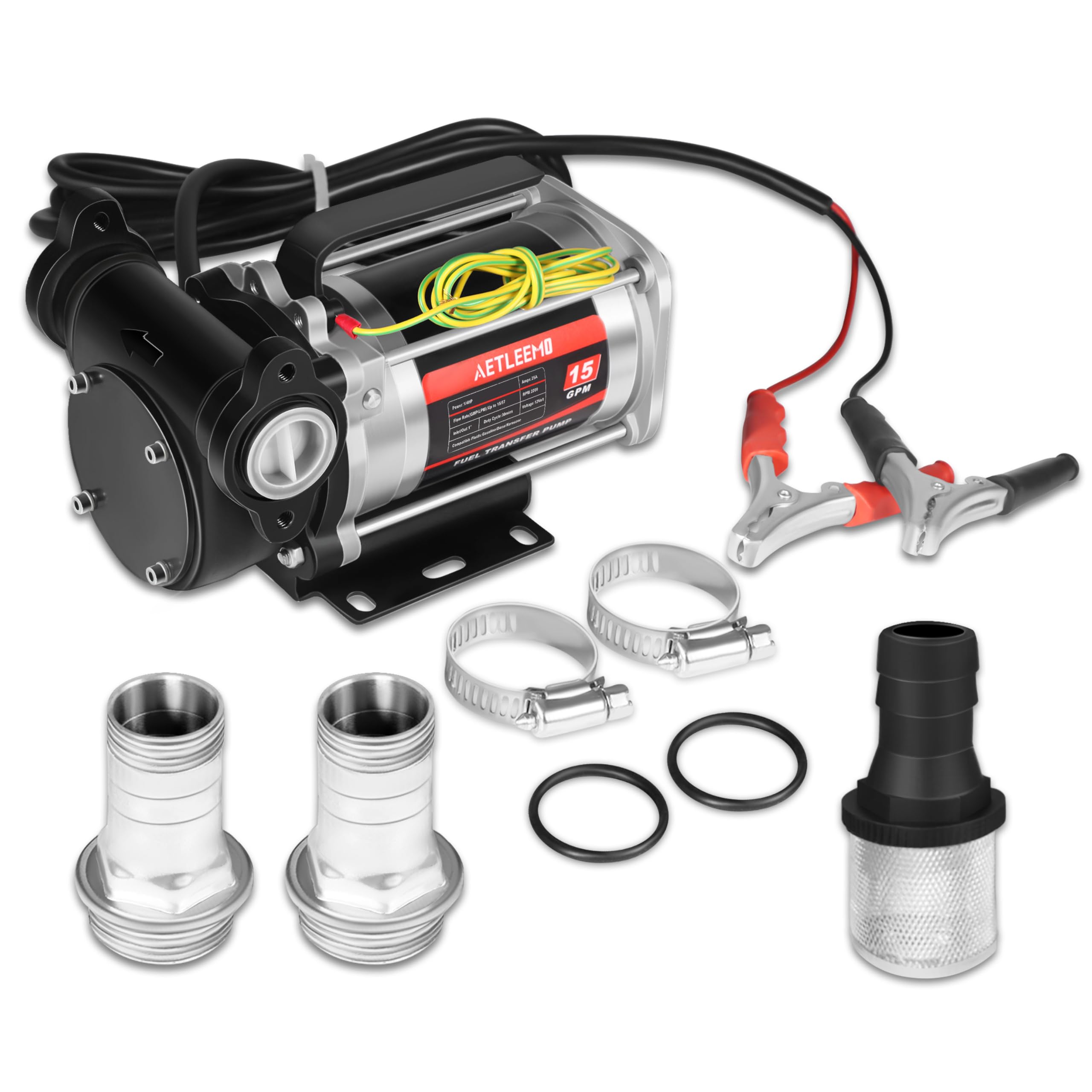 Mua Gasoline Fuel Pump,12V DC Explosion-Proof Gasoline Transfer Pump ...